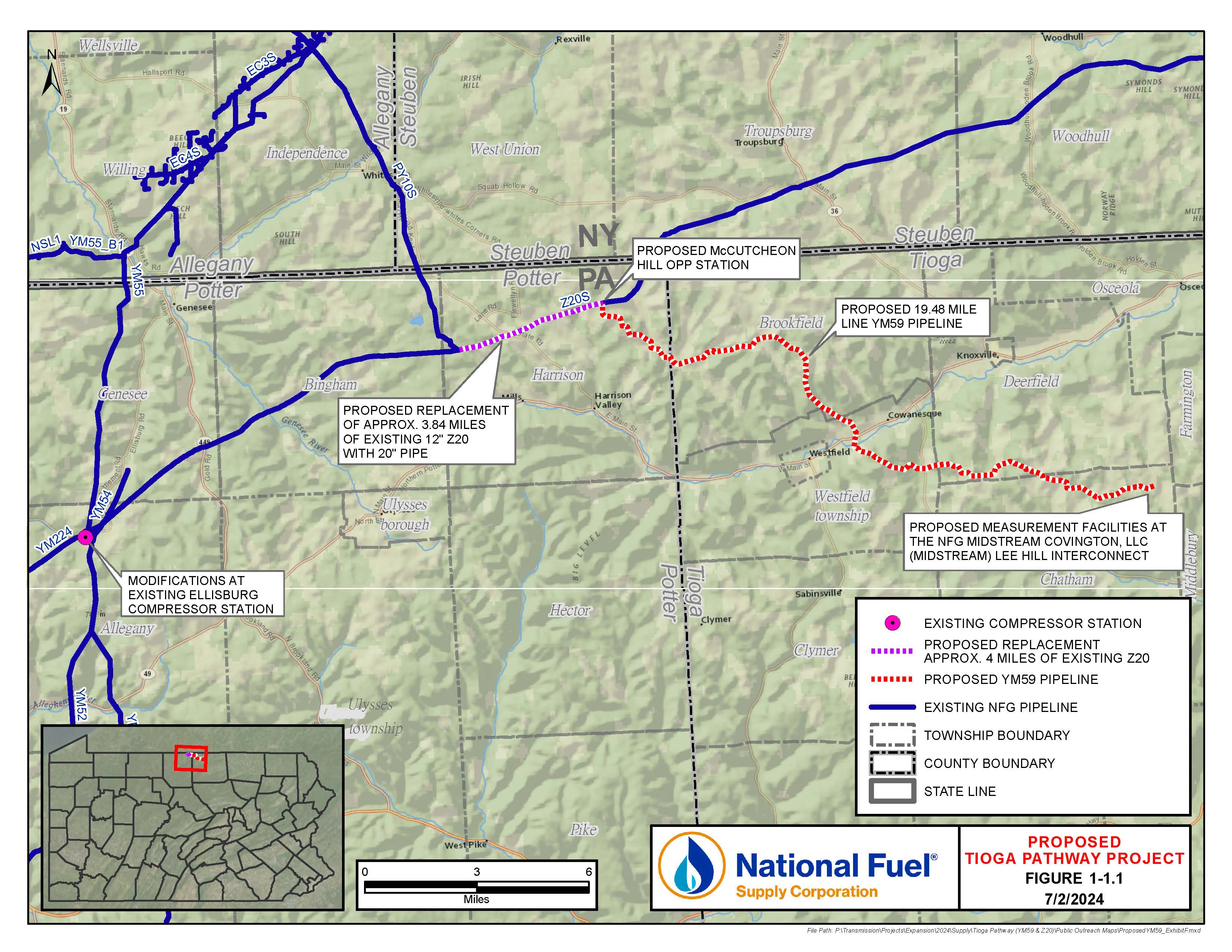Tioga Pathway Project Overview | National Fuel Gas Company